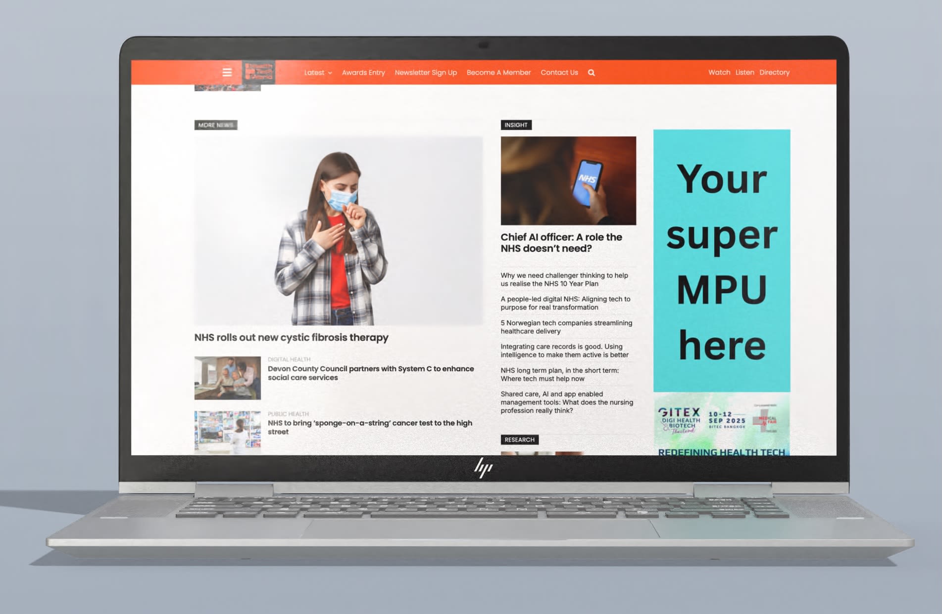 HT World display advertising